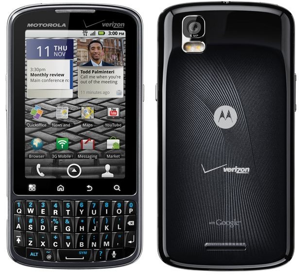 MWC: Motorola Pro Smartphone | maxwireless.de