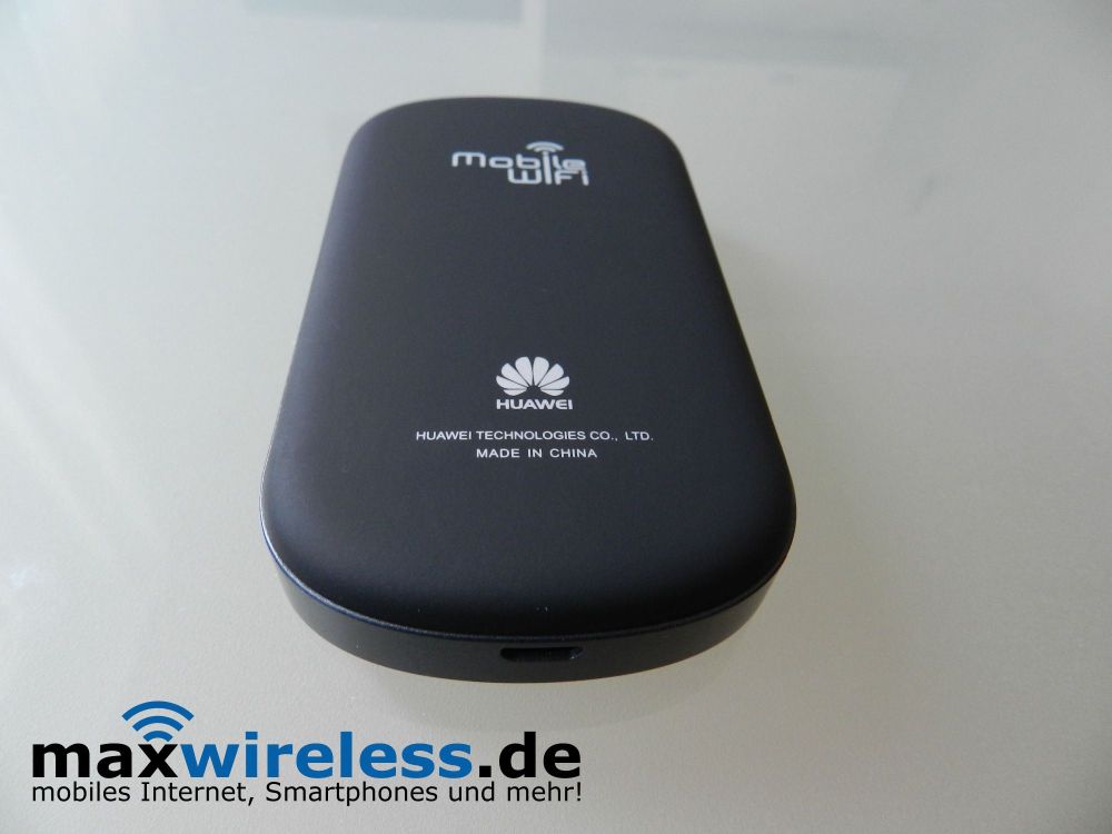 Test Huawei E587 DC-HSPA+ Hotspot | maxwireless.de